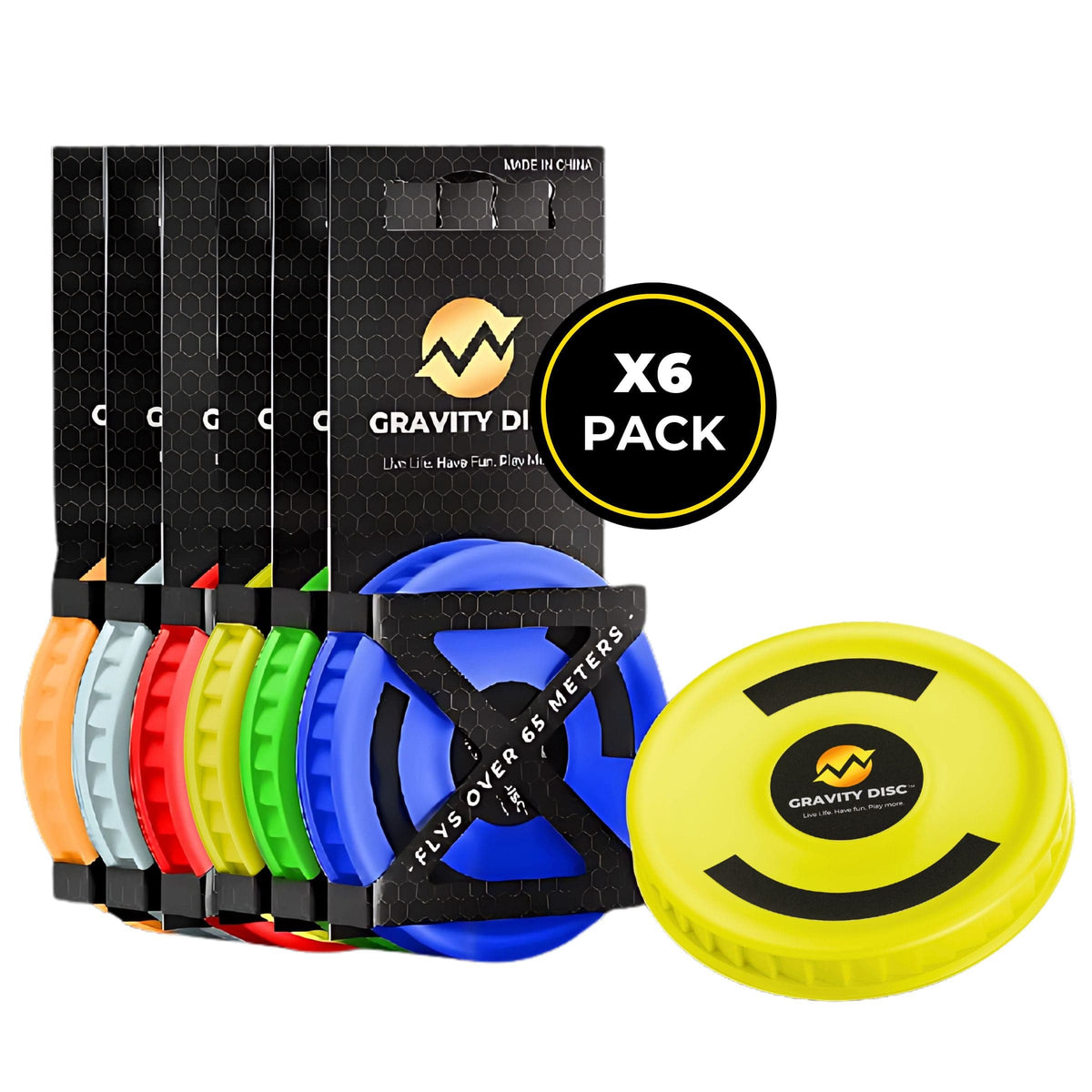 Gravity Disc™ - Multicolor 6 Pack Bundle